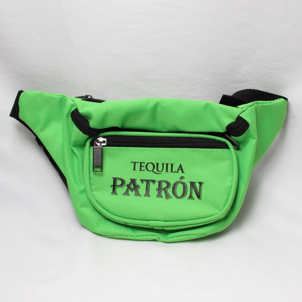 Vintage Patron Tequila Fanny Pack Neon Green Unisex A… - Gem